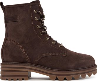 Tamaris Schn&uuml;rschuhe Tamaris 1-25202-47 Dunkelbraun