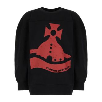 Vivienne Westwood Homme, Sweatshirts et sweats &agrave; capuche, Noir, Taille: 2XL SweaT-shirt &Eacute;l&eacute;gant pour un Look Tendance