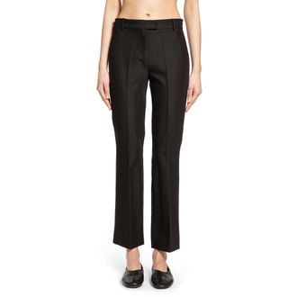 Max Mara Stretch Cotton And Viscose Trousers