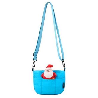 Generic Sac &agrave; bandouli&egrave;re matelass&eacute; en nylon avec sangle r&eacute;glable - &Eacute;l&eacute;gant sac &agrave; bandouli&egrave;re rembourr&eacute; - Couleur unie - Broderie - Sac &agrave; main de transport, b