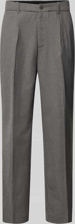 Calvin Klein Slim Tapered Fit Anzughose mit Bügelfalten