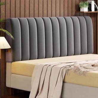 Generic Bett Kopfteil Bezug 180/120/150/200/220cm Dehnbare Kopfteilbezug Boxspringbett All-Inclusive Kopfteile Abdeckung Staubdicht Kopfteilabdeckung Waschbar