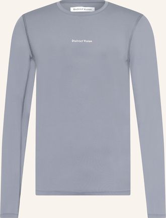 District Vision Laufshirt blau