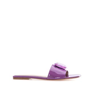 Gianvito Rossi Stilvolle Slides Sandalen - - Shoes - Damen - Lila - 36 EU