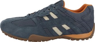 Geox Herren Uomo Snake A Sneaker, AVIO/Taupe, 42 EU