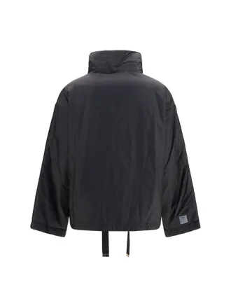 Max Mara Womens Short Padded Jacket Black Outer: Polyester Puffer