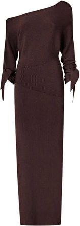 Pinko Pinko, Femme, Robes, Brun, Taille: 38 FR Brina L78