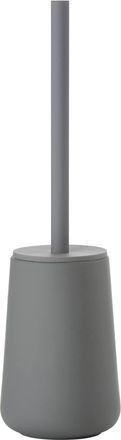 Zone Denmark Nova One Toilettenbürste, Klobürste aus Keramik, WC Bürste mit Bürstenhalter, Soft-Touch-Beschichtung, Durchm. 10,3 cm, Höhe 37 cm, Grau