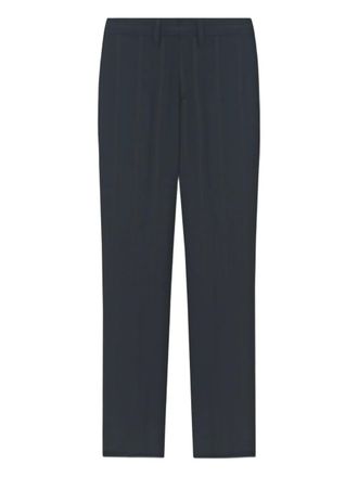 &Aacute;eron Isaac striped trousers - Schwarz