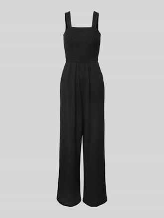Only Regular Fit Jumpsuit mit gesmoktem Rumpf Modell ELISE