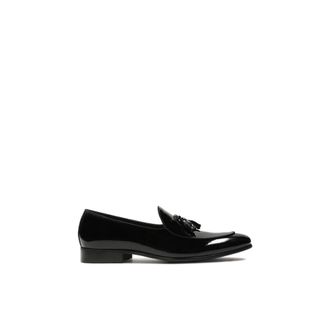 Kazar Schwarze lackierte Loafer mit einer Clutch.Dieses Produkt f&auml;llt klein aus. - - Shoes - Herren - Schwarzk - 42 EU