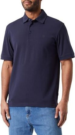 Jack & Jones Polo Jprblaspencer SS pour Homme, Bleu Nuit, S