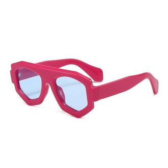 Generic Lunettes De Soleil D&eacute;coratives For Hommes, Vacances, Voyage, Sport, Ext&eacute;rieur(Red)
