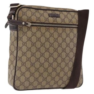 Gucci Sac bandouli&egrave;re vintage GG Canvas Pre-owned - Femme - Pre-owned - Brun - Taille: ONE Size