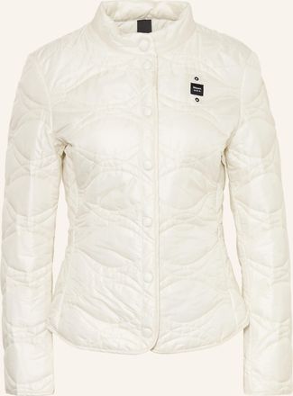 Blauer Steppjacke Ellery weiss