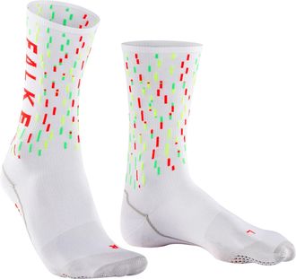 Falke Herren Funktionssocken weiß Gemustert