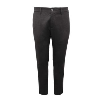 Patrizia Pepe Schmale Lurex Hose- Made in Italy - - Trousers - Herren - Schwarzk - M