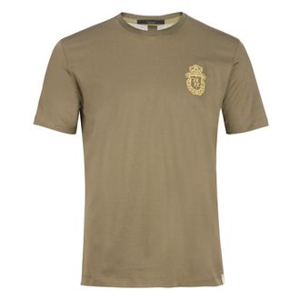 Billionaire Boys Club Homme, Tops, Vert, Taille: XS T-Shirt Col Rond Crest