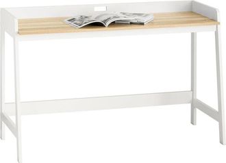 SoBuy Sobuy - Bureau Informatique pour Ordinateur Conception Simple Plan de Travail FWT41-WN