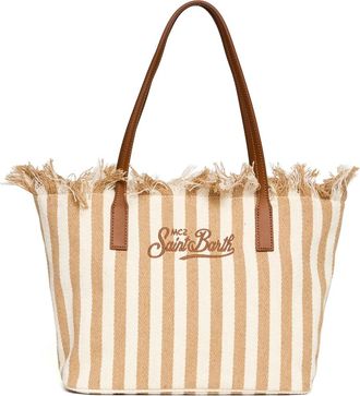 MC2 Saint Barth Femme, Sacs, Beige, Taille: ONE Size City Tote Bag