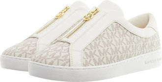 Michael Kors Slipper & Pantoletten - Keaton Zip Slip On - Gr. 36 (EU) - in Creme - f&uuml;r Damen