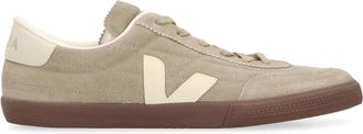 Veja Homme, Chaussures, Gris, Taille: 43 EU Panenka Suede Low-Top Baskets