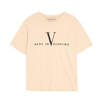 Valentino Garavani Homme, Tops, Beige, Taille: M T-Chemises