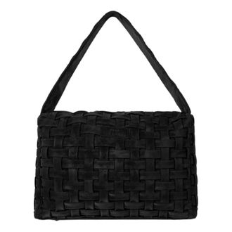 ALIX The Label Alix The Label - Sac Bandouli&egrave;re Tress&eacute; Bih - Femme - Sacs - Noir - Taille: ONE Size