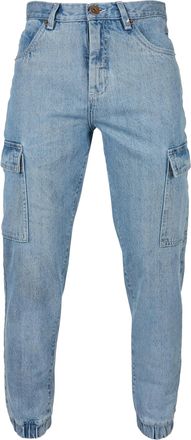 Southpole Herren Denim with Cargo Pockets Retro l.Blue Destroyed Washed, 30