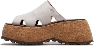 FLY London Fly London Damen CEIR280FLY Sandal, White, 39 EU