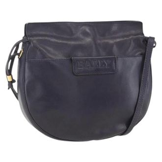 Bally Pre-owned Leder-Umh&auml;ngetasche - - Pre-owned - Damen - Lila - ONE SIZE