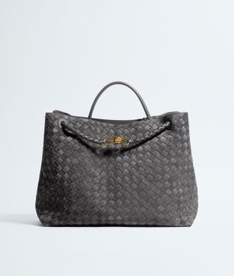 Bottega Veneta Andiamo grand format - Gris - Femme - Unisex