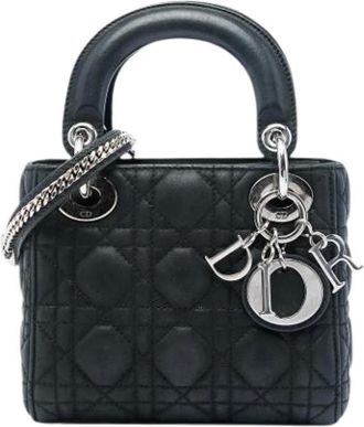 Dior Pre-owned Lady Dior - Femme - Pre-owned - Noir - Taille: ONE Size