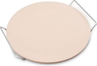 Zyliss E980218 Pizzastein für Backofen/Grill/BBQ, Keramik, für Brot, Flammkuchen & Pizza, 5 Jahre Garantie