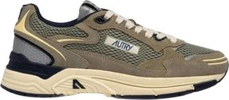 Autry Hyperway Low - Homme - Chaussures - Vert - Taille: 40 EU