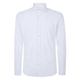 Tintoria Mattei Homme, Chemises, Blanc, Taille: XL Chemise Technique