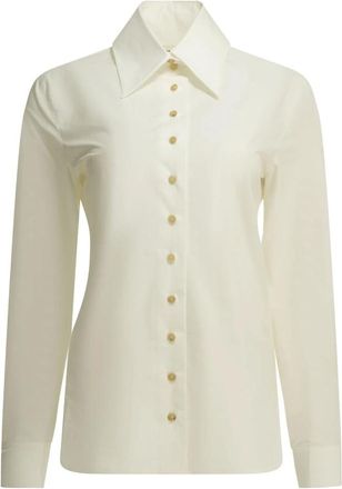 Khaite Ivy Shirt - - Blouses & Shirts - Damen - Wei&szlig; - XS