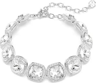 Swarovski Femme, Accessoires, Gris, Taille: ONE Size Bracelet Ang&eacute;lique Una