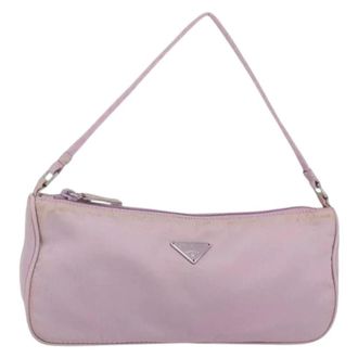 Prada Sac Mini en Nylon Pre-owned - Femme - Pre-owned - Rose - Taille: ONE Size