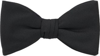 HUGO BOSS Fliege aus einem Seiden-Mix mit feinem Streifen in