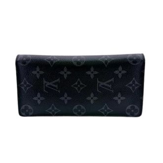 Louis Vuitton Pre-owned Monogram Eclipse Long wallet (bi-fold) - Homme - Pre-owned - Noir - Taille: ONE Size