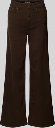 Only Wide Leg Jeans aus Baumwoll-Mix Modell MADISON BLUSH