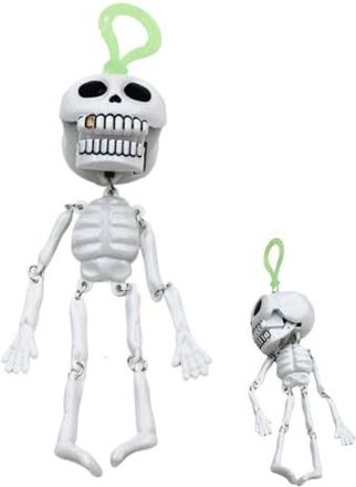 Generico Pendentif pour sac porte-cl&eacute;s, porte-cl&eacute;s squelette dHalloween - Pendentif pour sac squelette effrayant | Porte-cl&eacute;s avec pendentif dhorreur pour f&ecirc;te