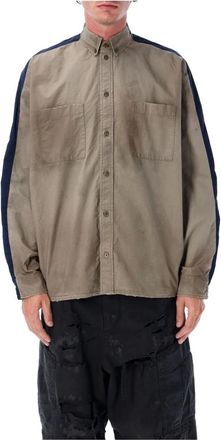 Balenciaga Herren, Shirts, Beige, MGr&ouml;&szlig;e