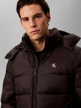 Calvin Klein Jeans Steppjacke Regular Fit, warm wattiert, Logo-Stickerei