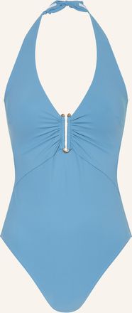Maryan Mehlhorn Maryan Mehlhorn Neckholder-Badeanzug Honesty blau