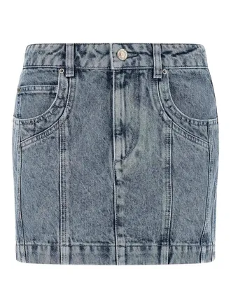 Isabel Marant Mini Jupe - Bleu Clair