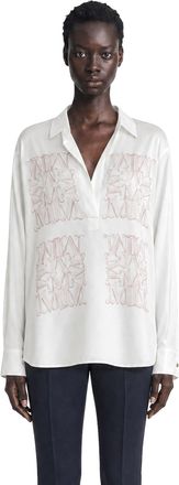 Max Mara Marabesque Silk Twill Shirt