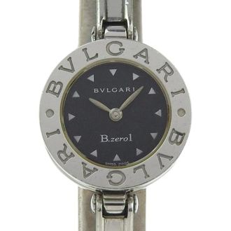 Bulgari Montre vintage en acier inoxydable doccasion - Femme - Pre-owned - Noir - Taille: ONE Size