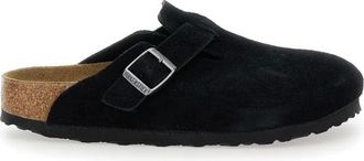Birkenstock Femme, Chaussures, Noir, Taille: 40 EU Mules Slip-On Noires avec Boucle